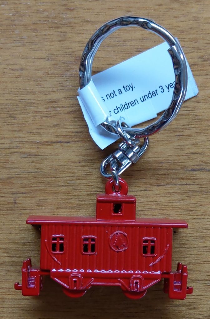 Caboose Keychain – Lake Shore Railway Historical Society and Museum